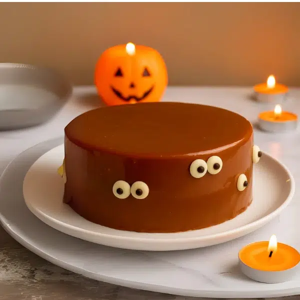 Halloween Black Forest Entremet – A Spooky-Chic Dessert with Cherry ...