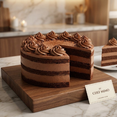 Chocolate Layer Cake: A Masterclass in Vertical Indulgence - pastrycrafted